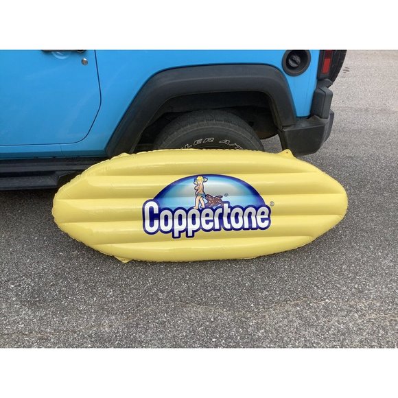 Coppertone | Games | Inflatable Pool Beach Float Raft Longboard Shark ...